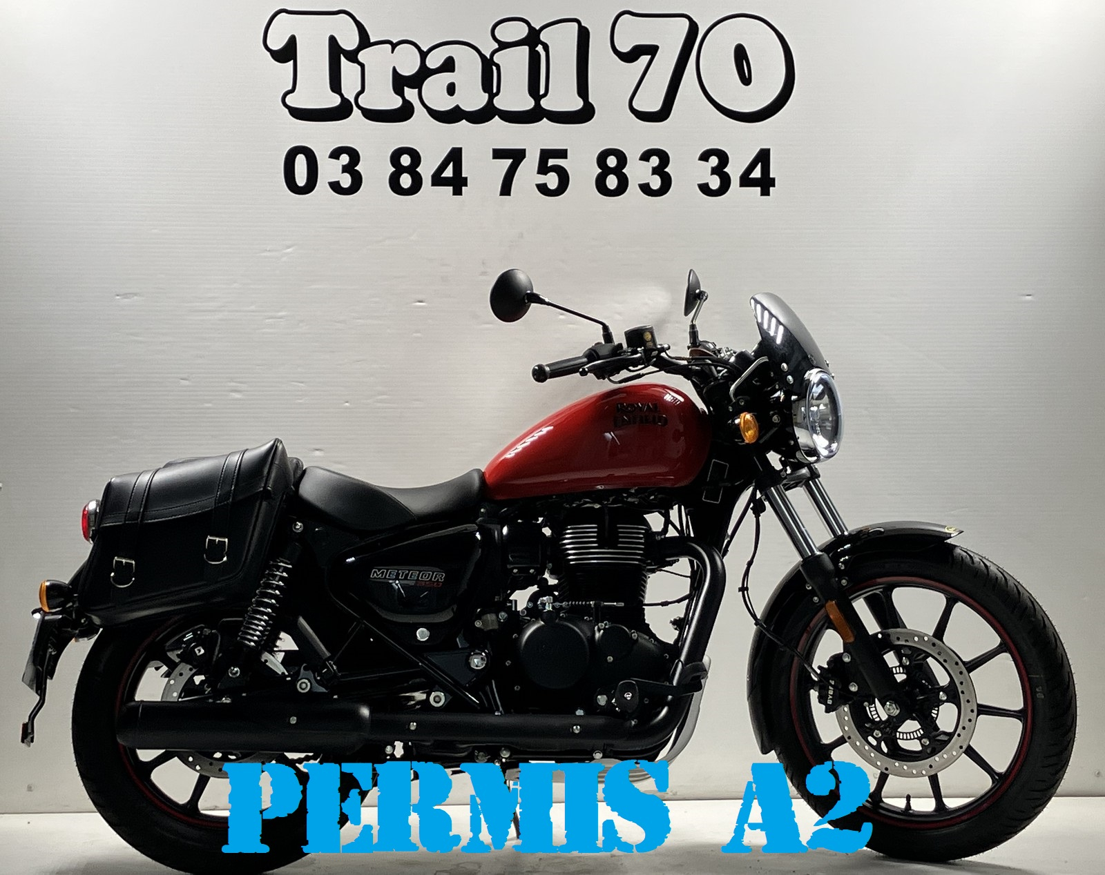 Moto ROYAL ENFIELD METEOR 350 Fireball Red occasion